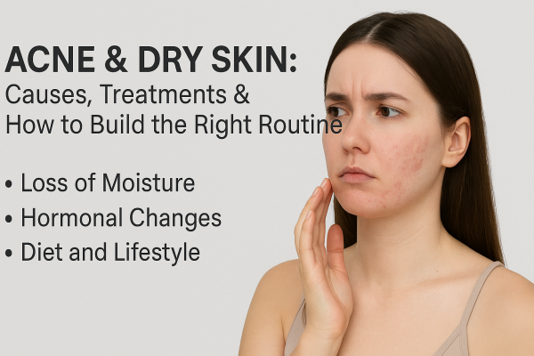 ACNE & DRY SKIN: Causes, Treatments & How to Build the Right Routine ...